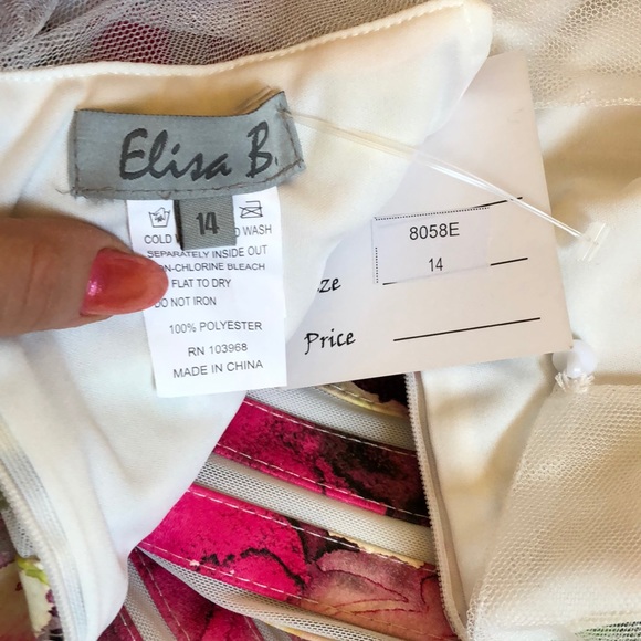 Elisa B | Dresses | Boutique Floral Dress 4 New | Poshmark